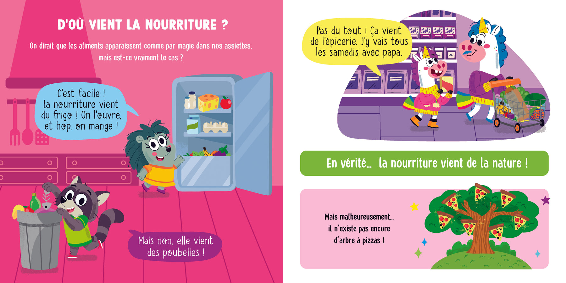 Un pas à la fois : La nourriture – Éditions Petits Génies