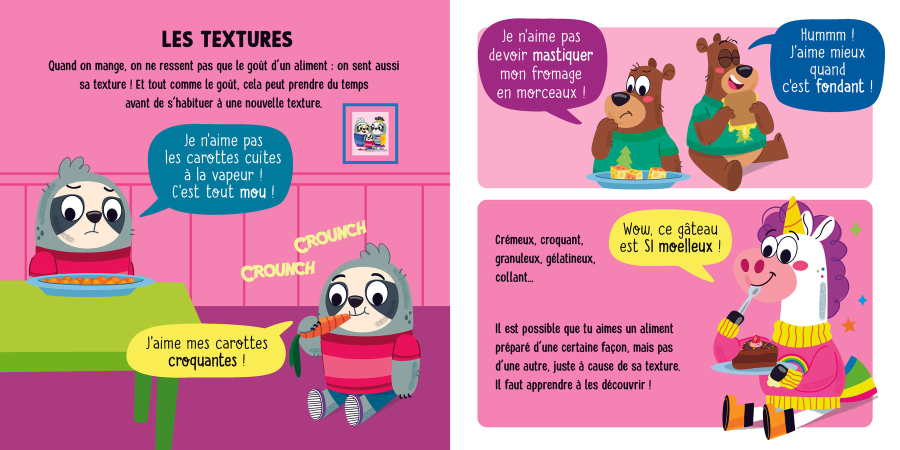 Un pas à la fois : La nourriture – Éditions Petits Génies