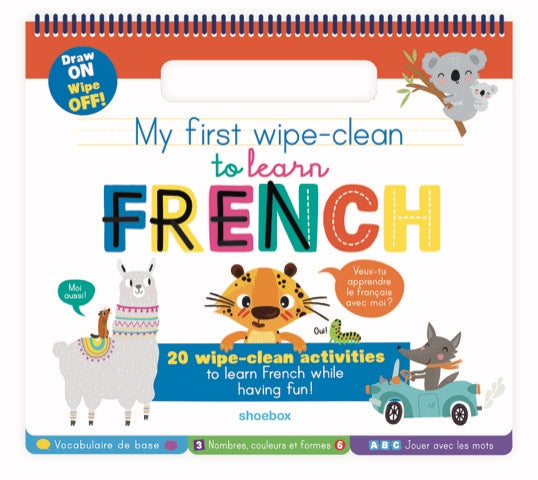 My First Wipe-Clean to Learn French – Éditions Petits Génies